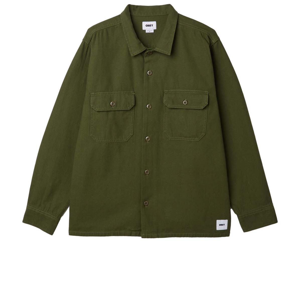 Obey Minus Shirt - Army | Garmentory