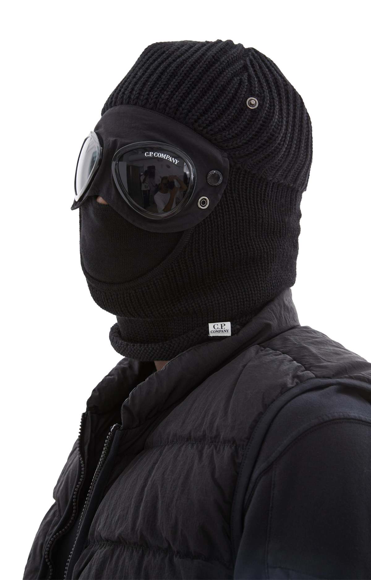 C.P. Company Ski Mask - Black | Garmentory
