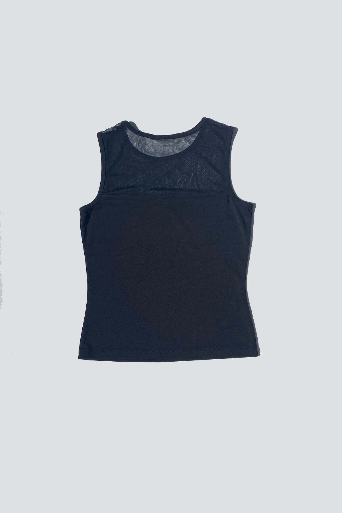 Mesh Baby Tank - Black | Garmentory
