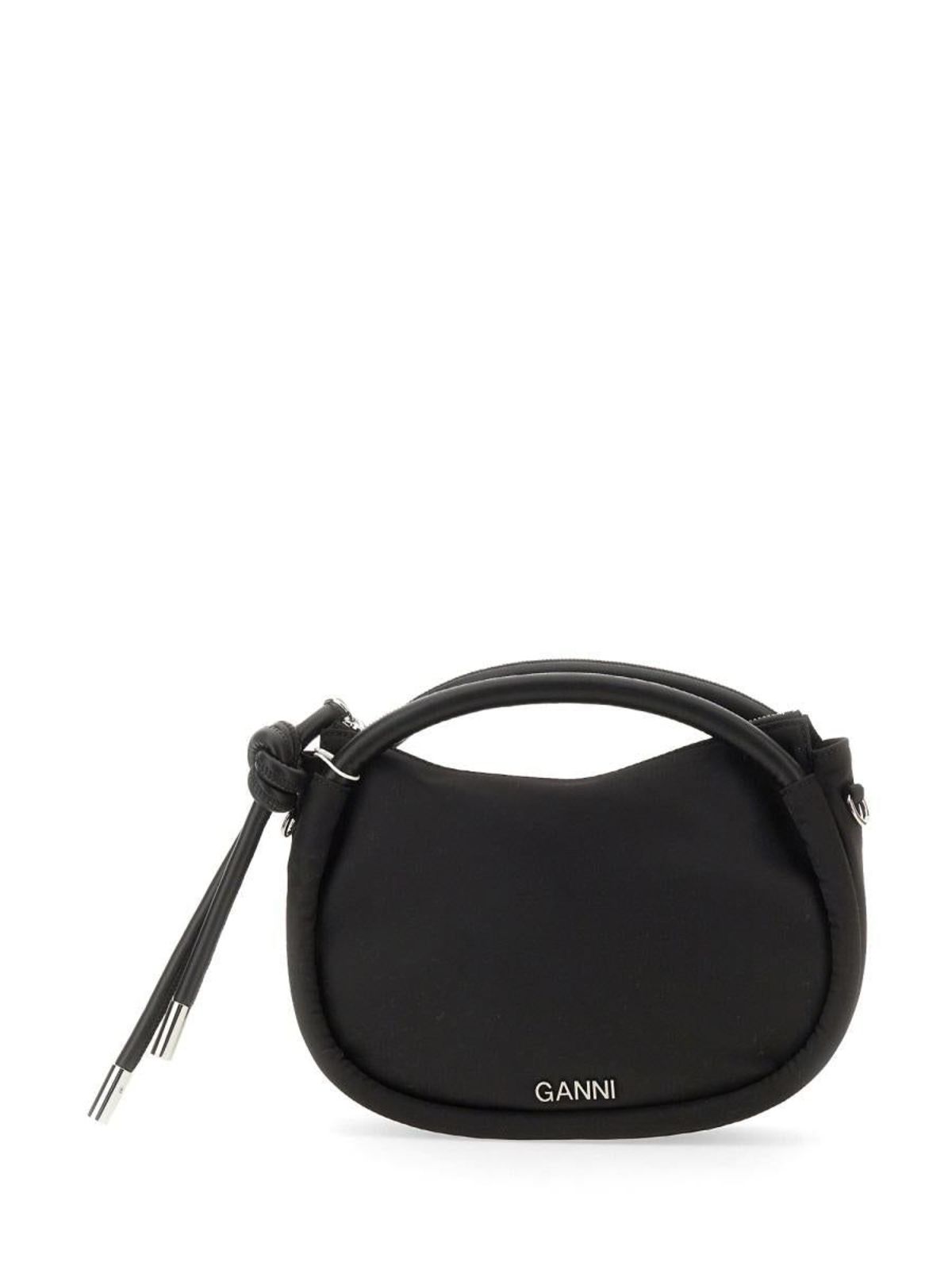 Ganni MINI KNOT BAG - BLACK | Garmentory