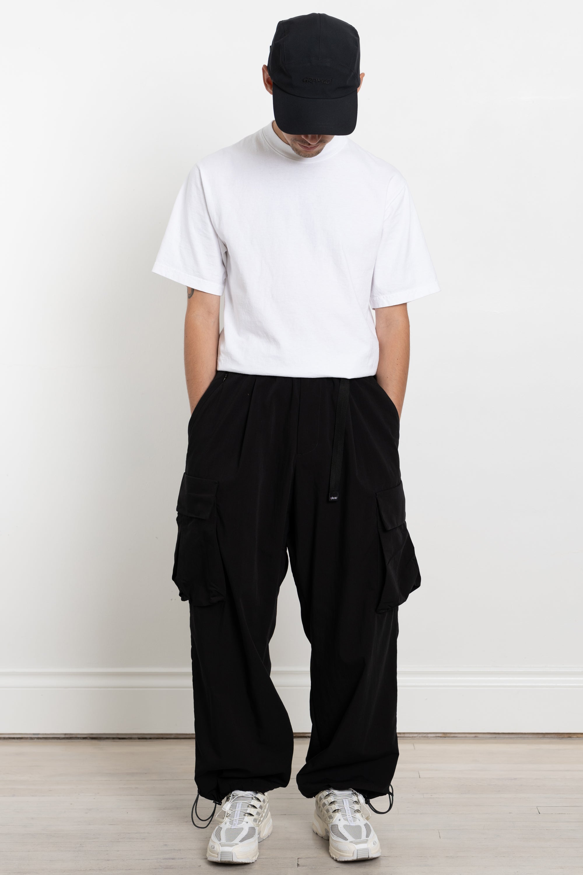 Gramicci by F/Ce. Technical Cargo Wide Pant - Black | Garmentory