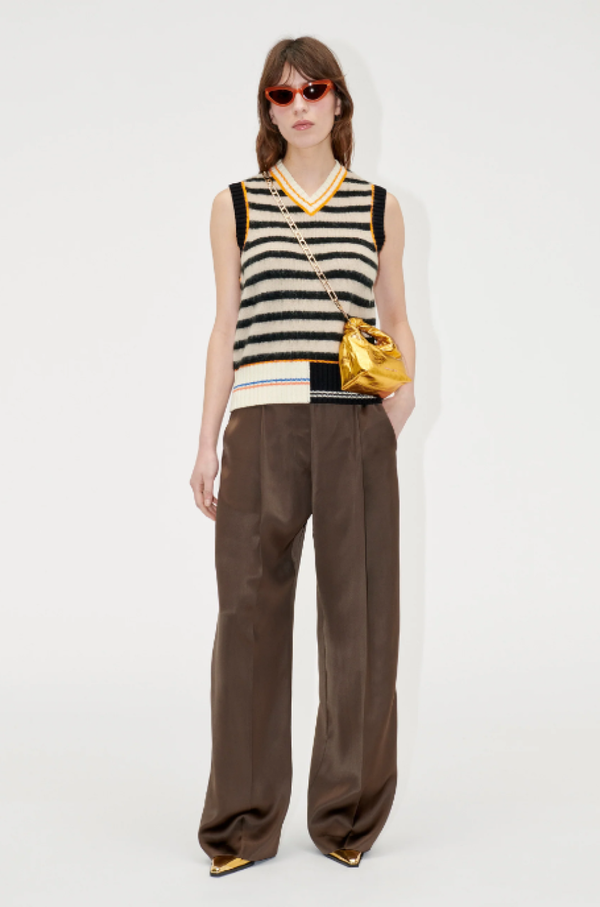 Stine Goya Noa Vest - Multicolor Stripes | Garmentory