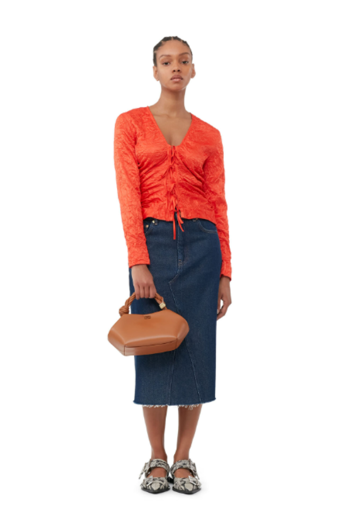 Ganni Bou Bag - Caramel Cafe | Garmentory