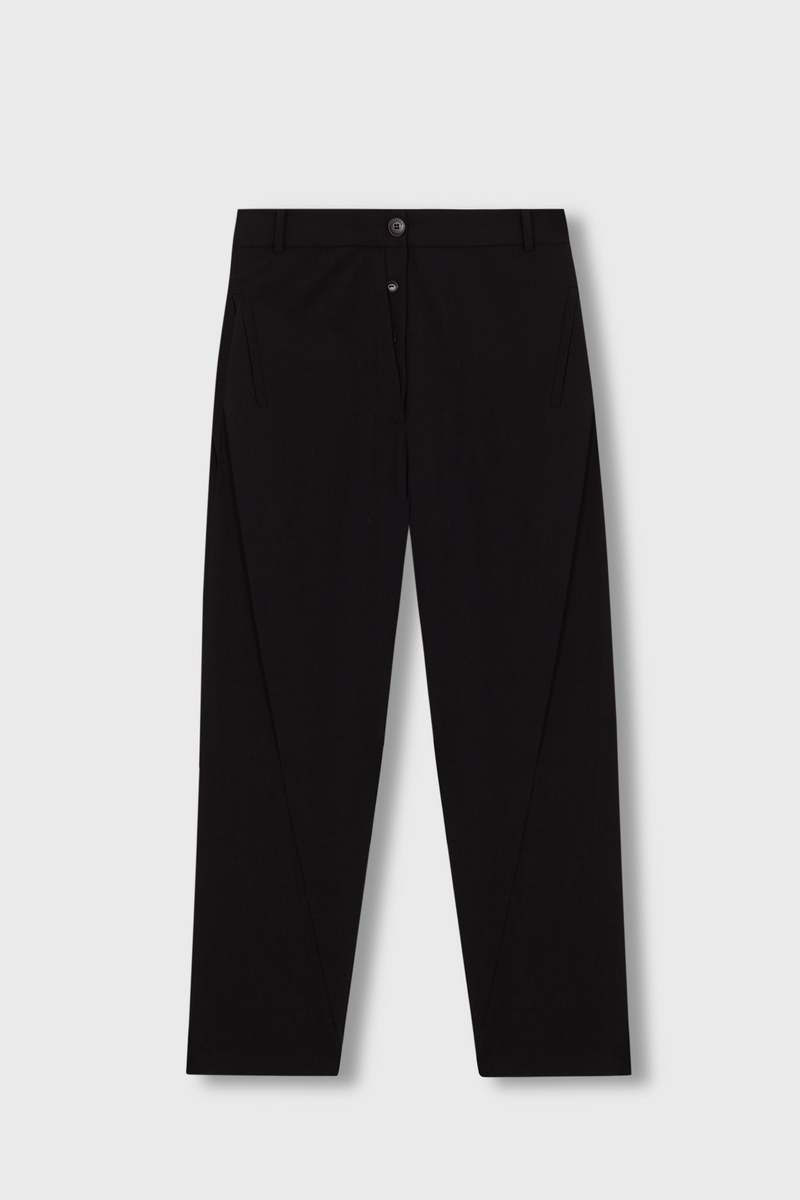 Cordera Tailoring Crossed Pants - Black | Garmentory