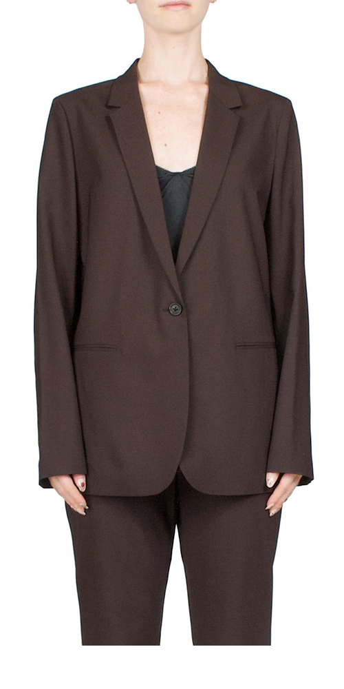 6397 Perfect Blazer - Chocolate | Garmentory
