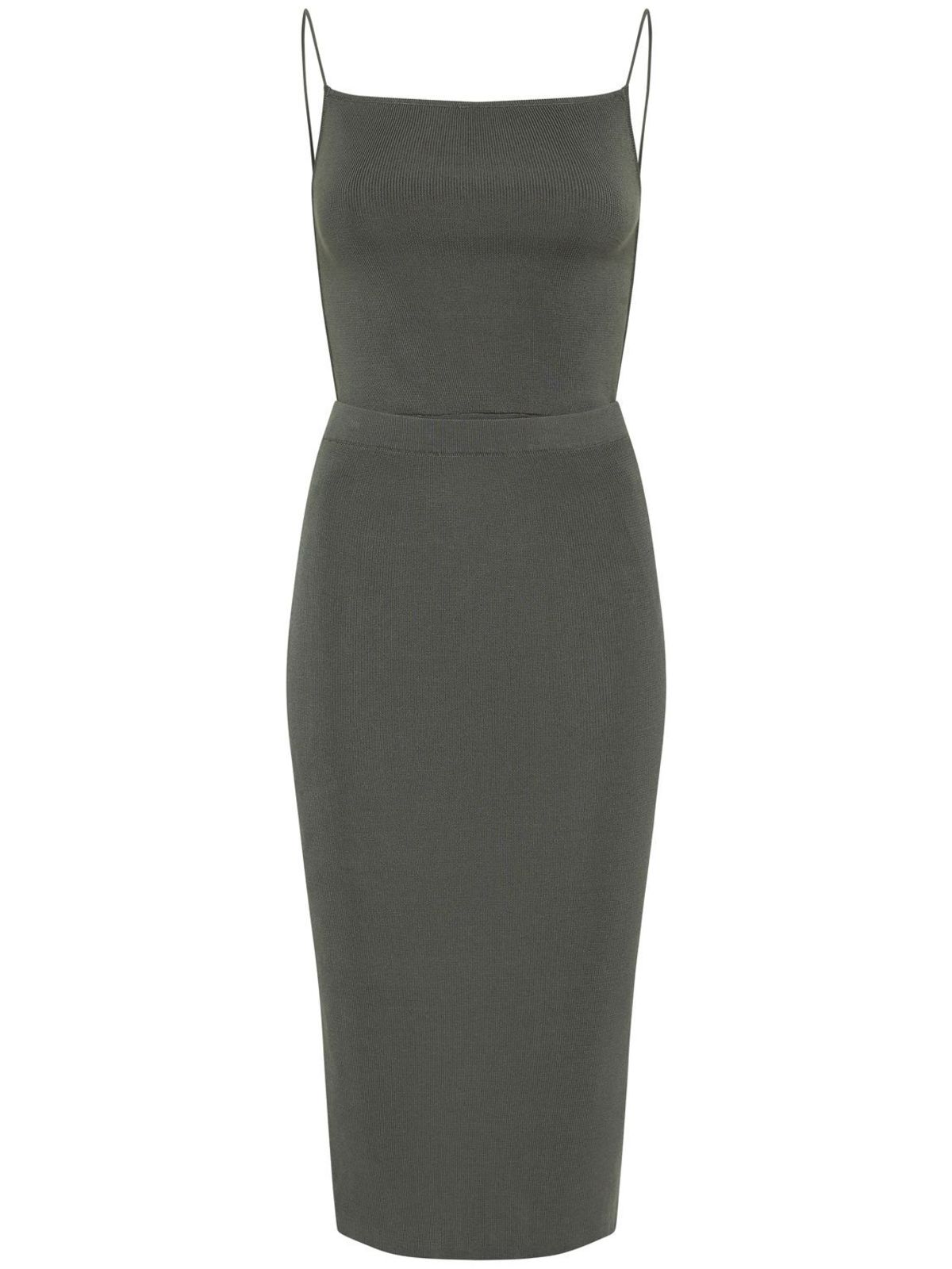 Detachable Two Part Knit Midi Dress | Garmentory