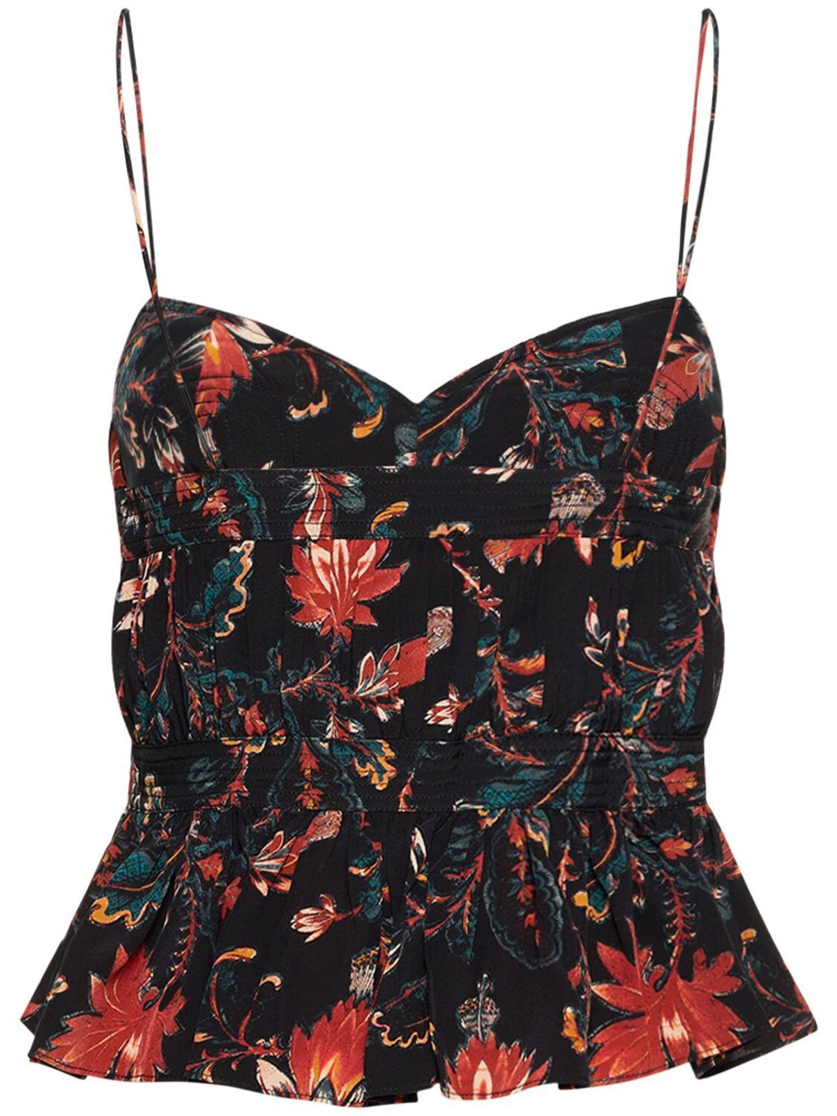 Zuma Silk Crop Top | Garmentory