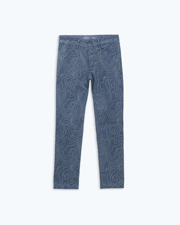 Alex Crane Canvas Cham Pants - River Maps | Garmentory