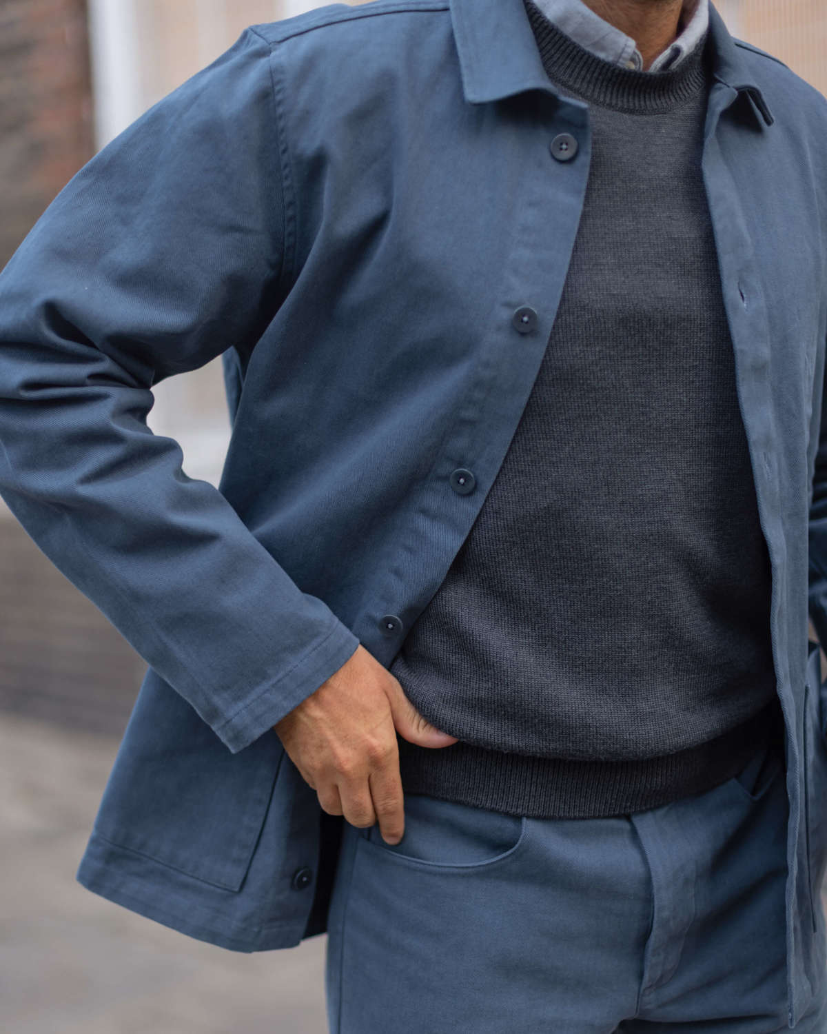 Alex Crane Kite Jacket - River | Garmentory