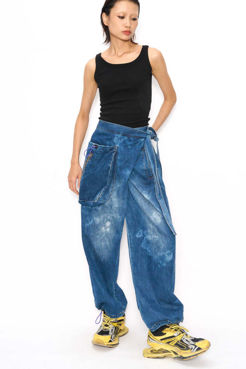 Fried Rice Nyc Washed Denim Pants | Garmentory