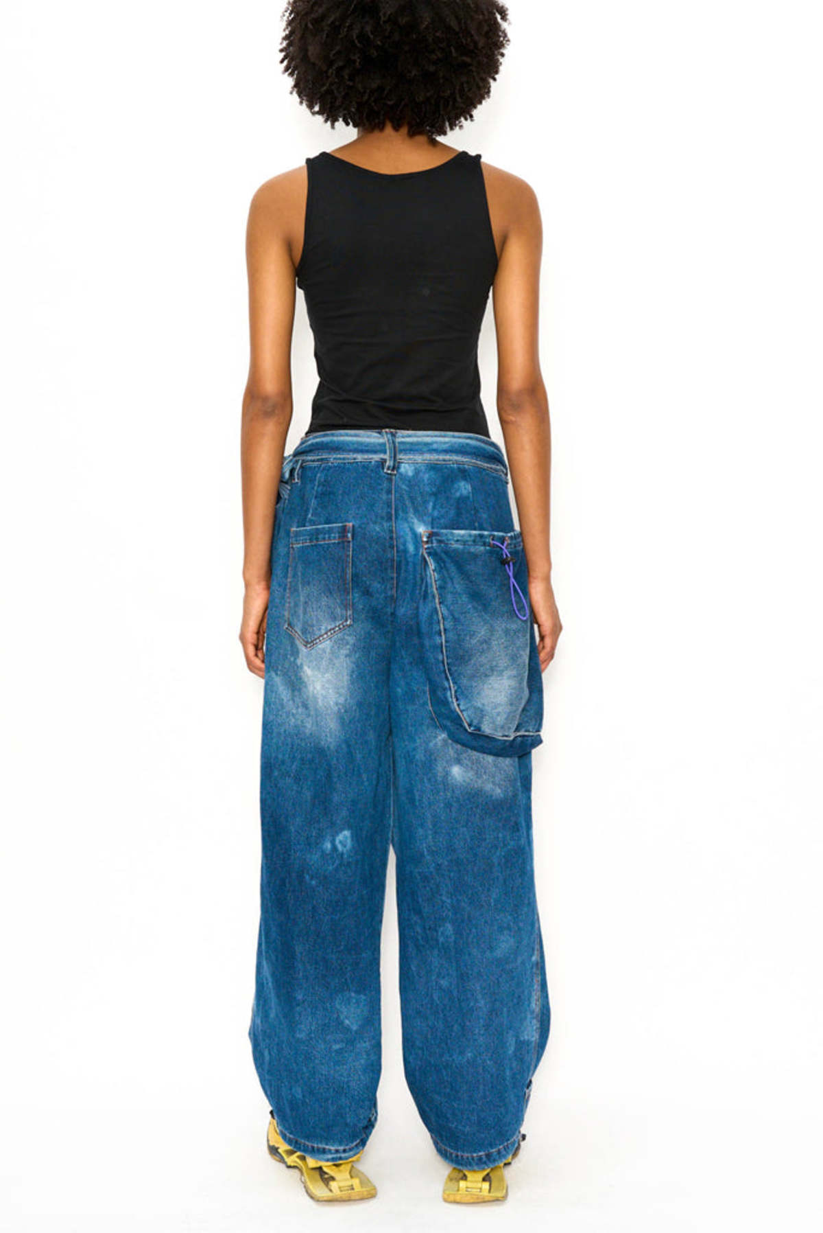 Fried Rice Nyc Washed Denim Pants | Garmentory