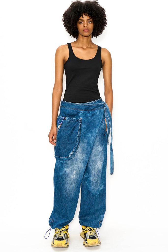 Fried Rice Nyc Washed Denim Pants | Garmentory