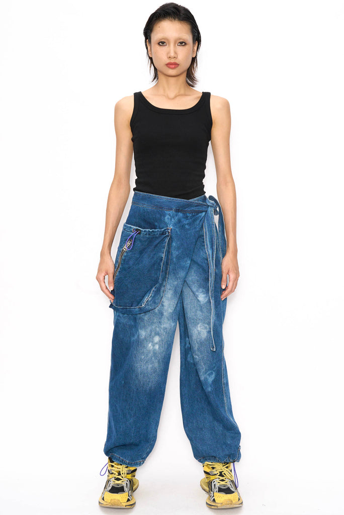 Fried Rice Nyc Washed Denim Pants | Garmentory