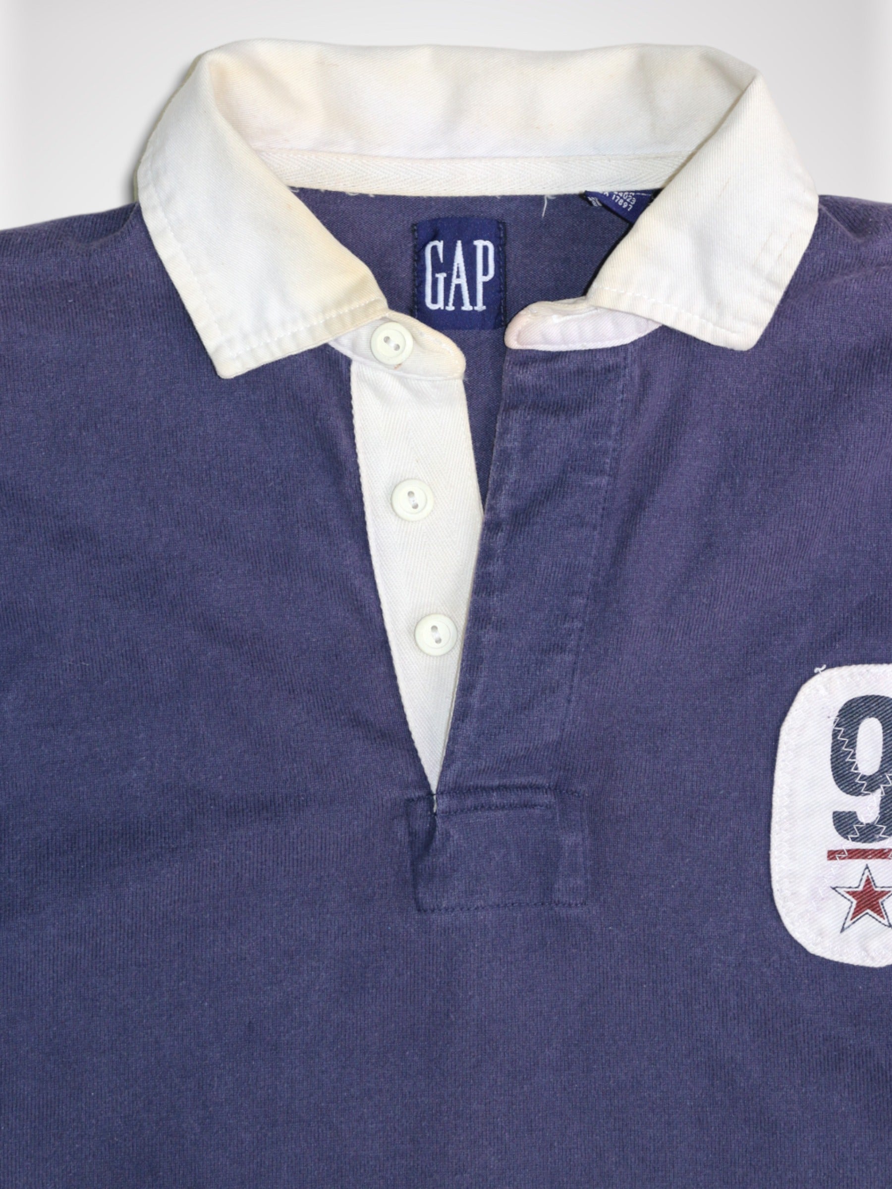 #9 Vintage Gap Polo Rugby Jersey - 1990's | Garmentory