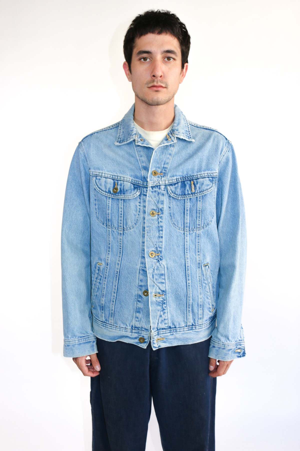 Faded Lee Denim Jacket - 1980's | Garmentory