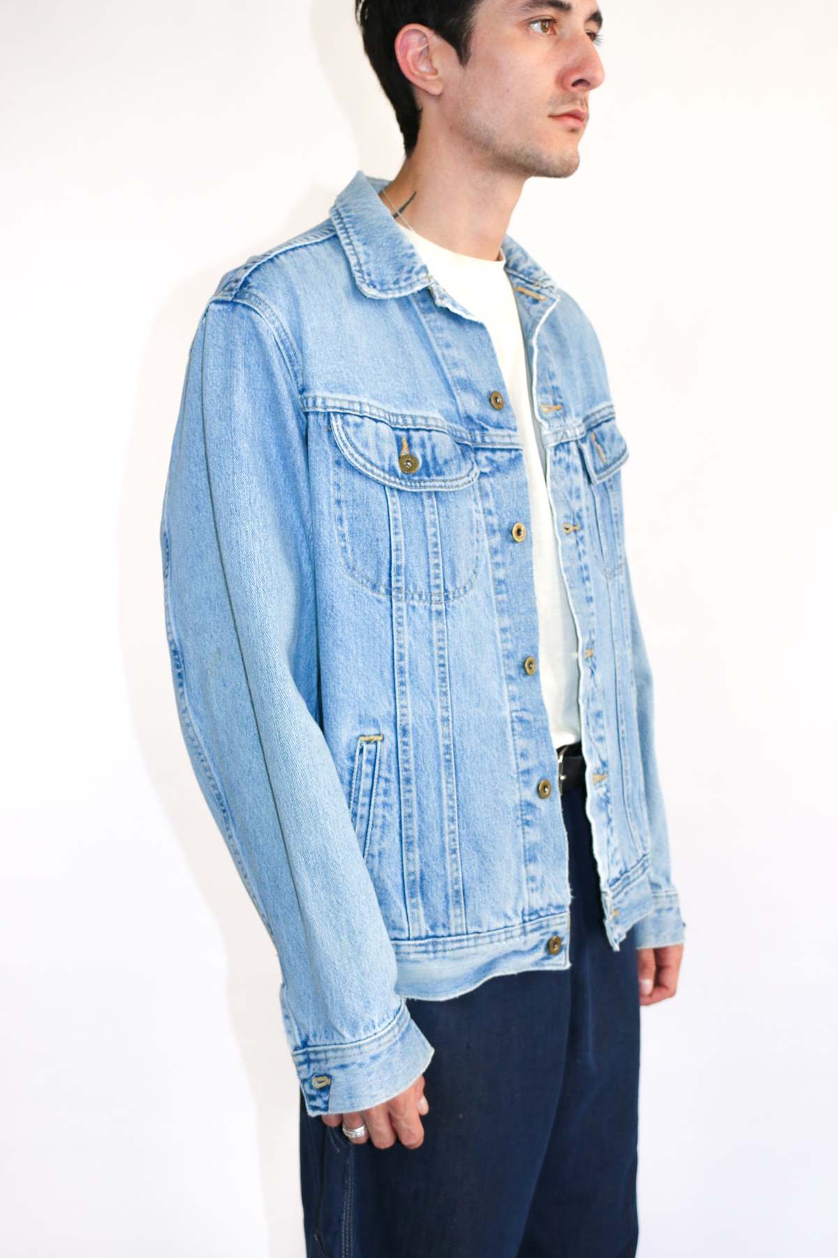 Faded Lee Denim Jacket - 1980's | Garmentory