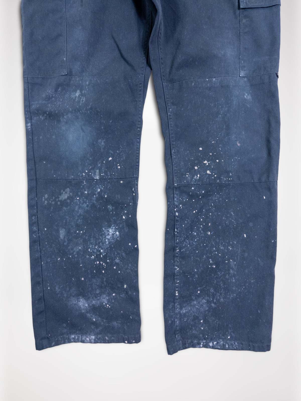 Paint Splattered Faded Black French Work Pants - 1990's | Garmentory