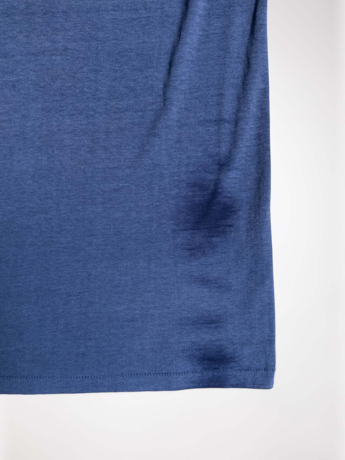 Sun Faded Navy Blank Tee - 1980's | Garmentory