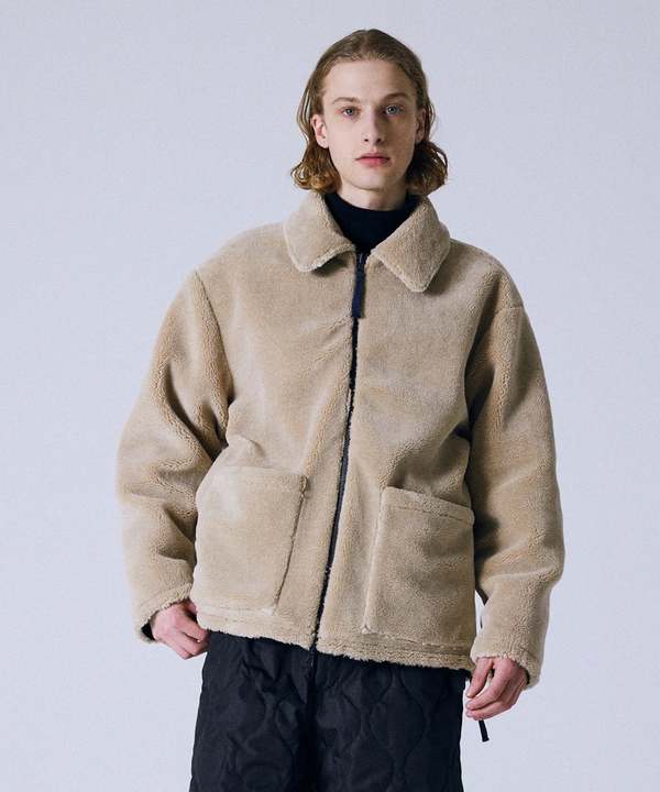 Taion Military Reversible Down Jacket - Black/Cream | Garmentory