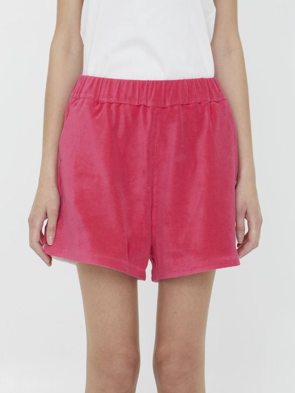 Moncler Terry cloth shorts - Pink | Garmentory