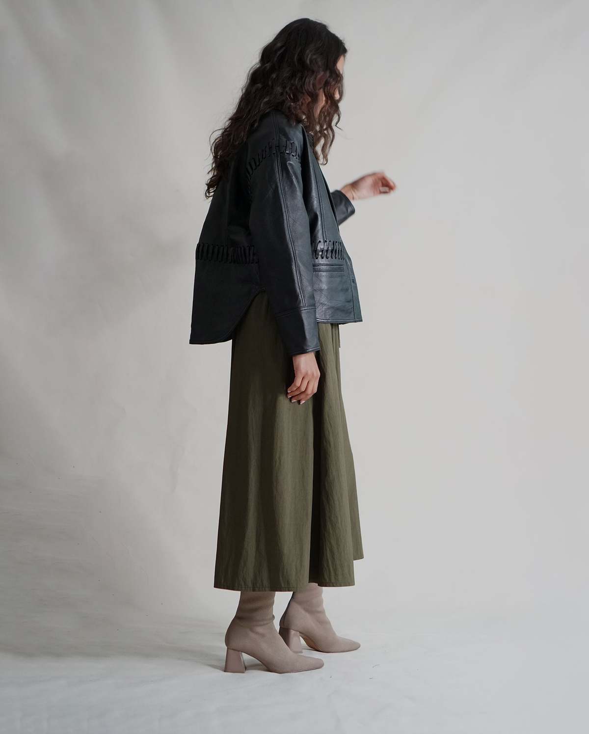 Proche Upcycled Leather Jacket | Garmentory