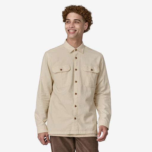 Patagonia Long-Sleeved Organic Cotton Midweight Fjord Flannel Shirt - Undyed Natural | Garmentory