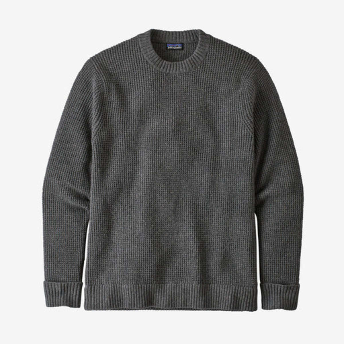 Patagonia Men's Recycled Wool-Blend Sweater - Hex Grey | Garmentory