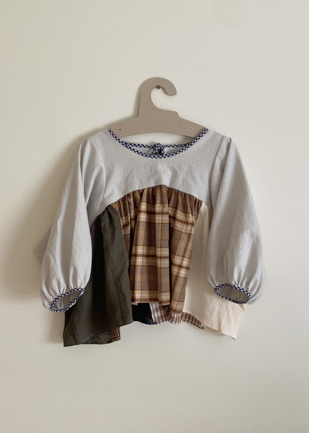 Local Shade Patchwork Shirt - Brown | Garmentory