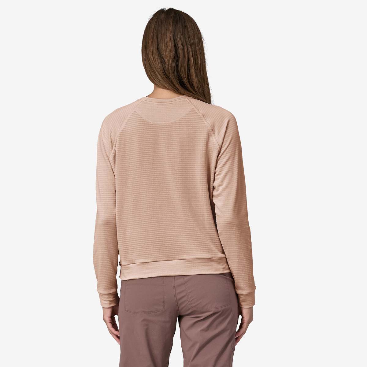 Patagonia Long-Sleeved Capilene Thermal Crew - Cozy Peach | Garmentory