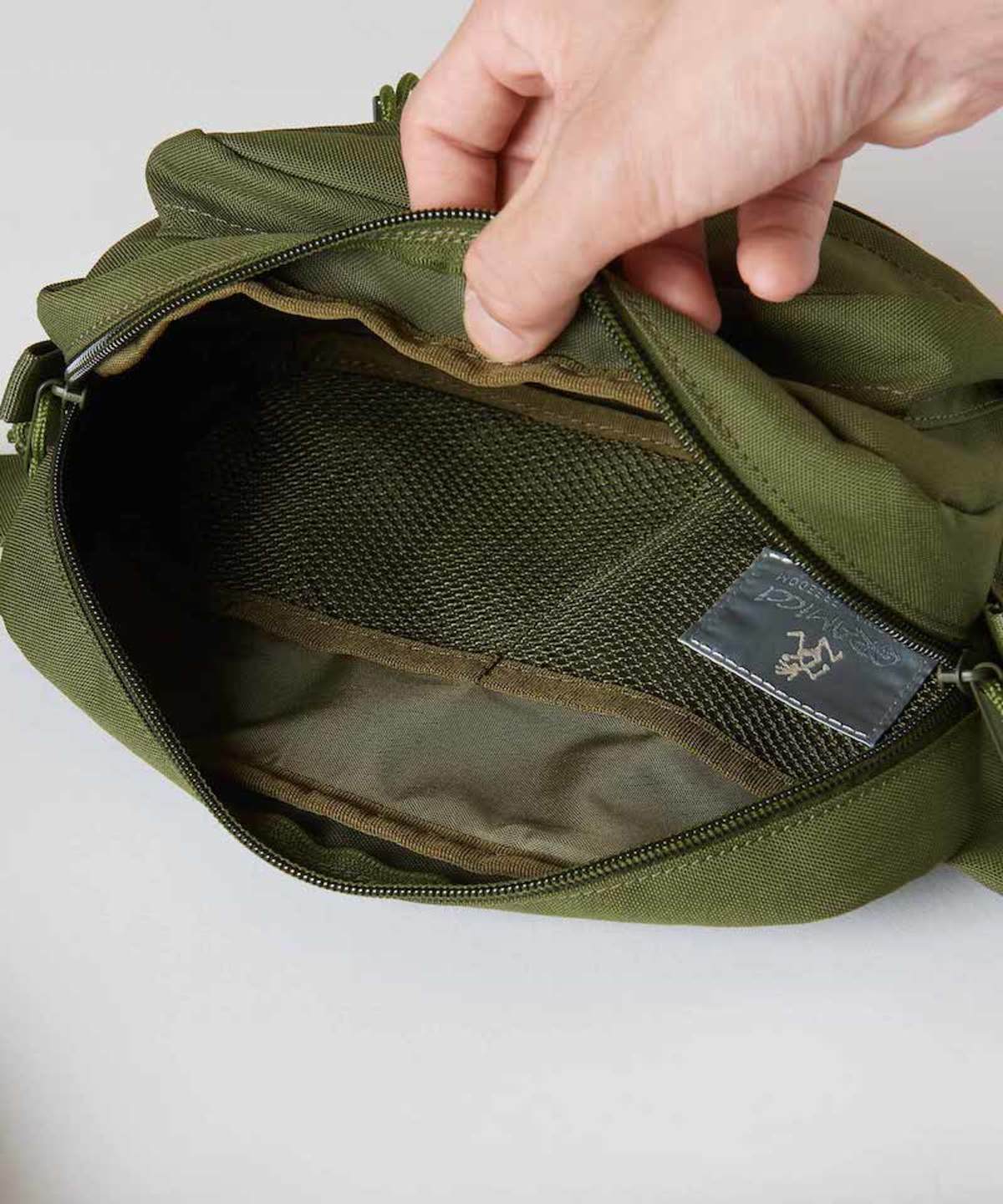 Gramicci Cordura Waist Hiker Bag - Olive Drab | Garmentory