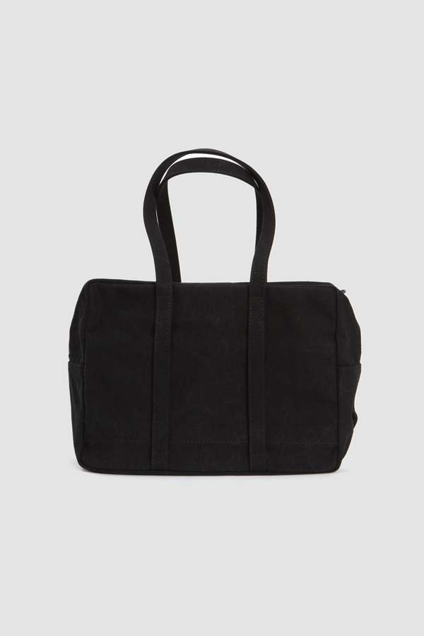 AMIACALVA Boston Canvas Bag - Black | Garmentory