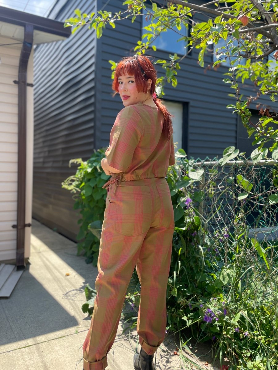 Eve Gravel Sterling Pants - Bronze/Berry | Garmentory