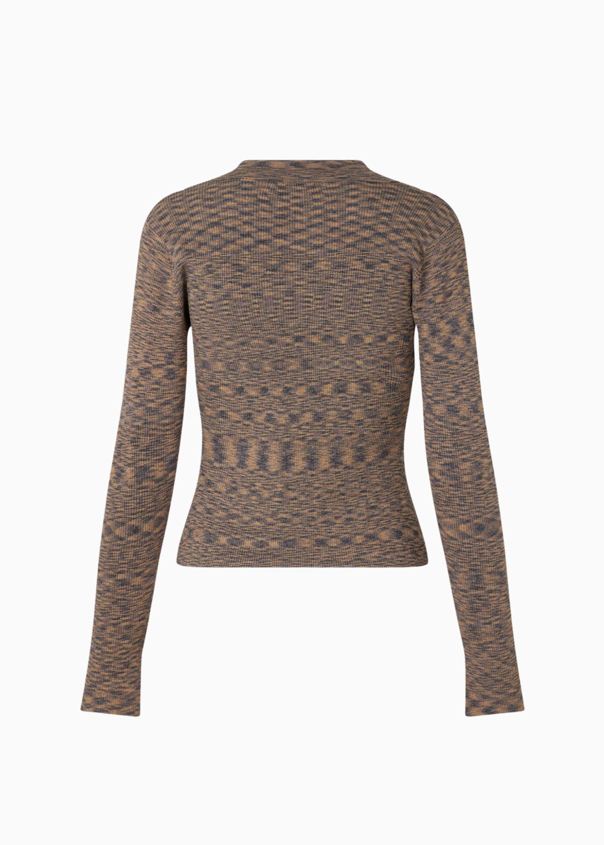 Oval Square Pool Knit Blouse - Mocha Bisque | Garmentory