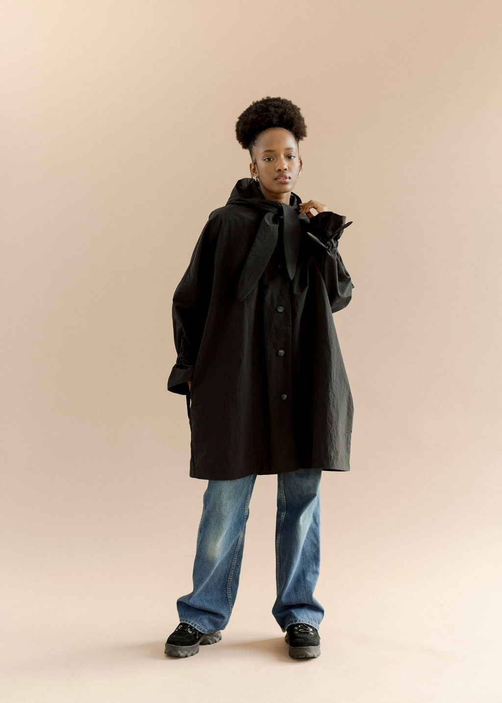 Bronze Age JUDY RAIN JACKET - Black | Garmentory