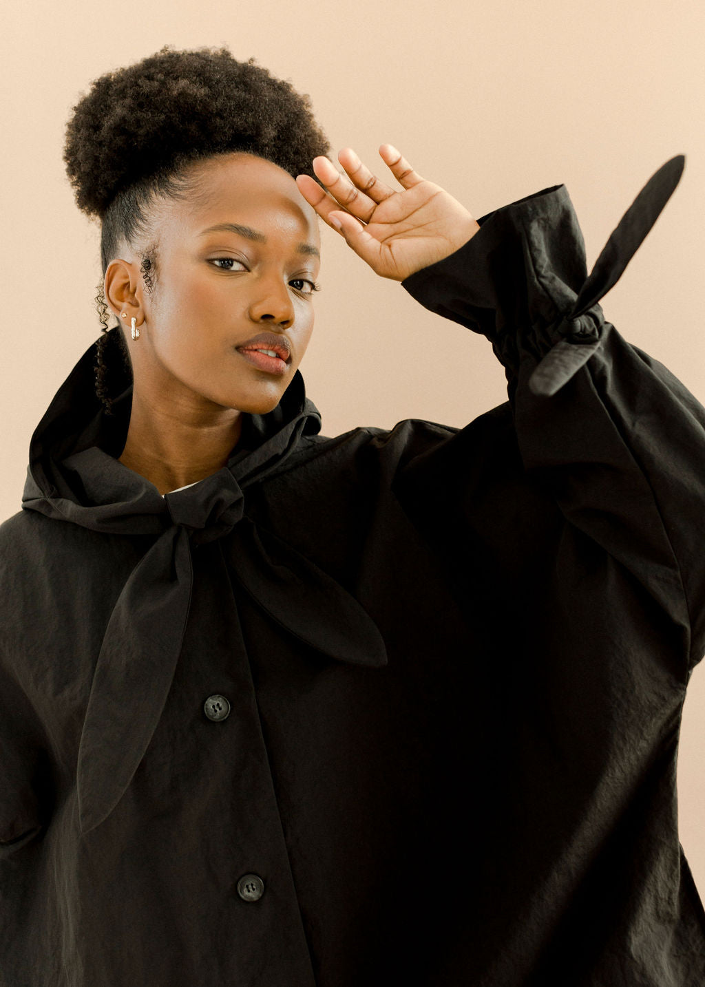 Bronze Age JUDY RAIN JACKET - Black | Garmentory