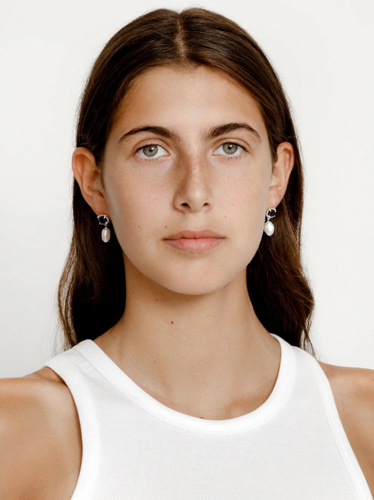 Wolf Circus Sophie Earings - Sapphire Blue/Silver | Garmentory