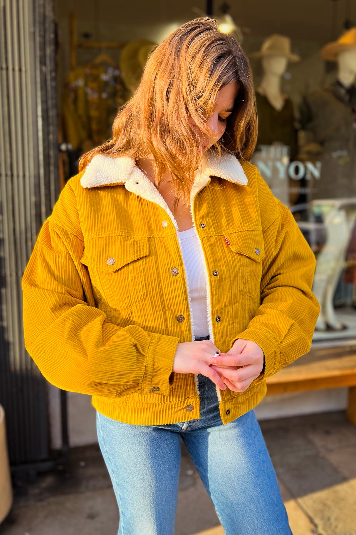 Levi's Sherpa Trucker - Chai Tea | Garmentory