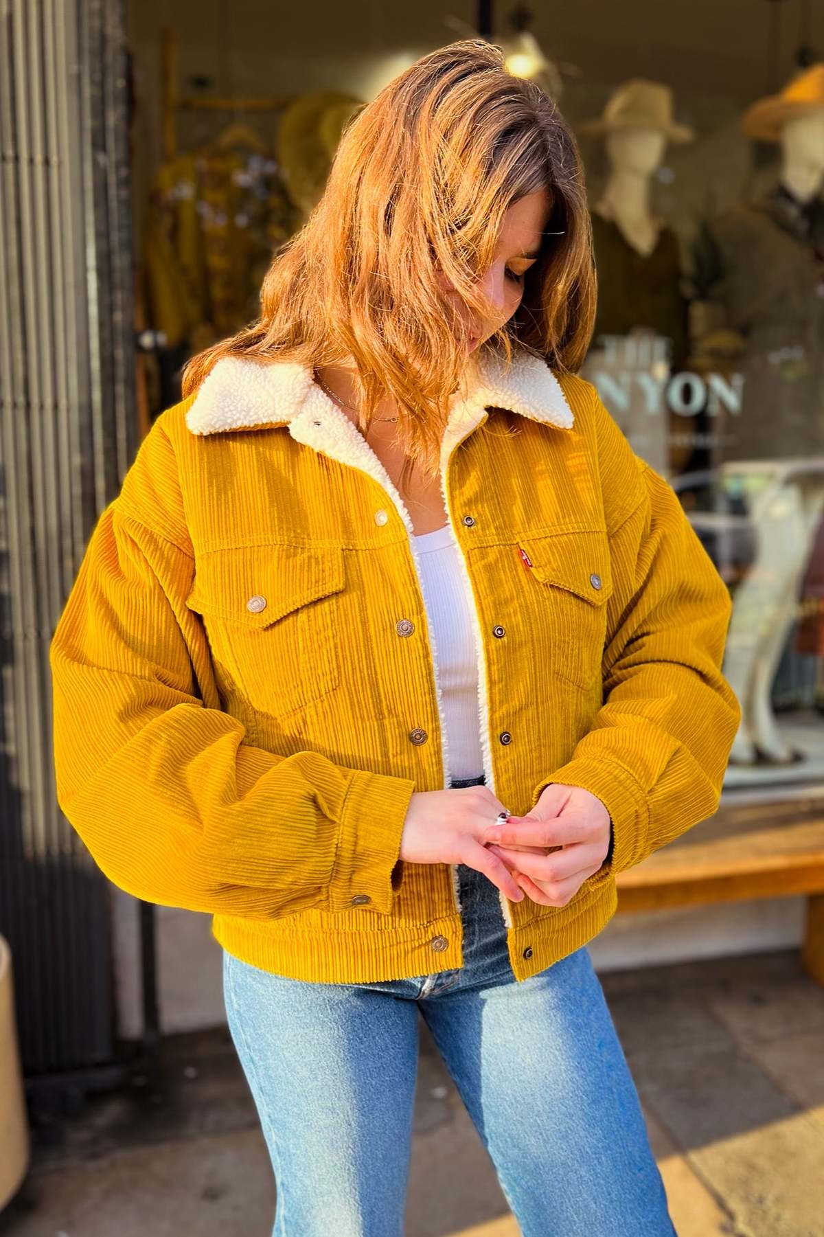 Levi's Sherpa Trucker - Chai Tea | Garmentory