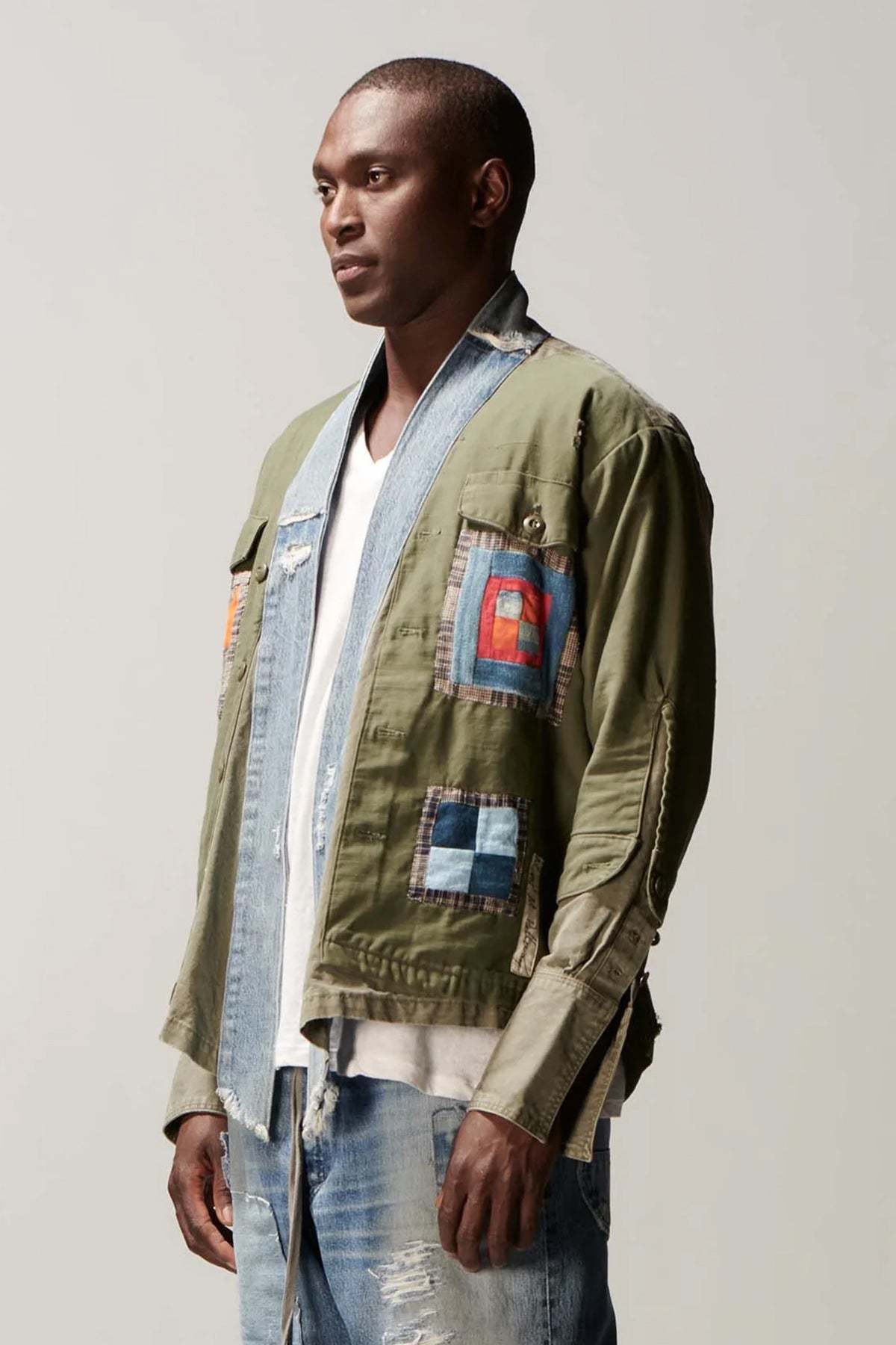 greg lauren Gees Bend Army Gl1 Jacket - ARMY | Garmentory