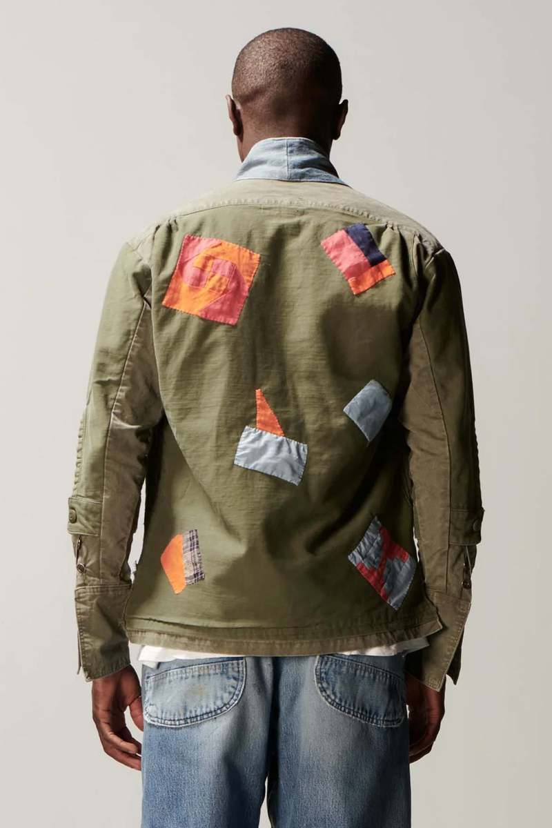 greg lauren Gees Bend Army Gl1 Jacket - ARMY | Garmentory