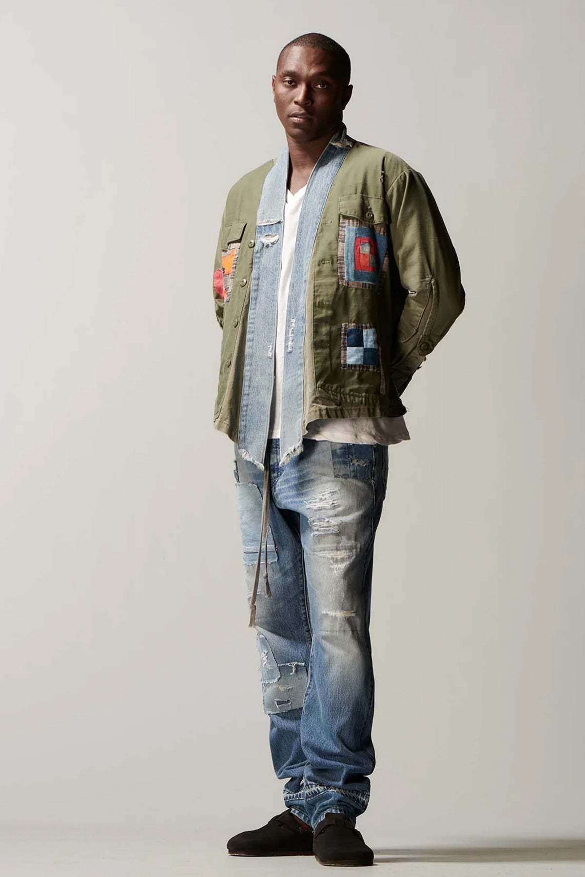 greg lauren Gees Bend Army Gl1 Jacket - ARMY | Garmentory