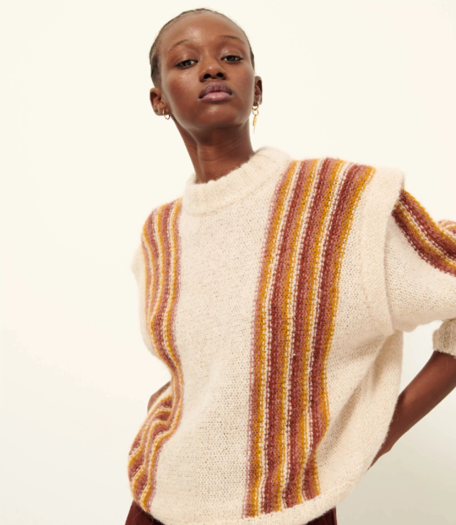 Sessun Pimlico Sweater - Rosegrey | Garmentory