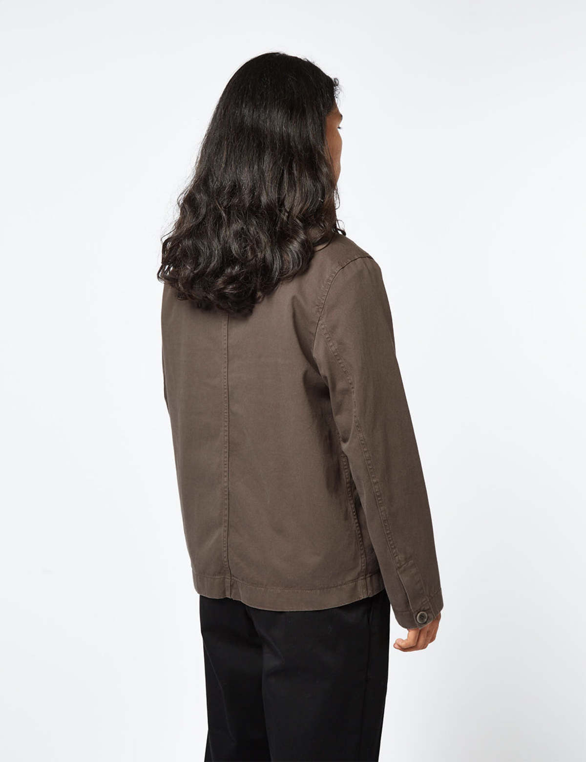 Norse Projects Tyge Organic Broken Twill Overshirt - Heathland Brown | Garmentory