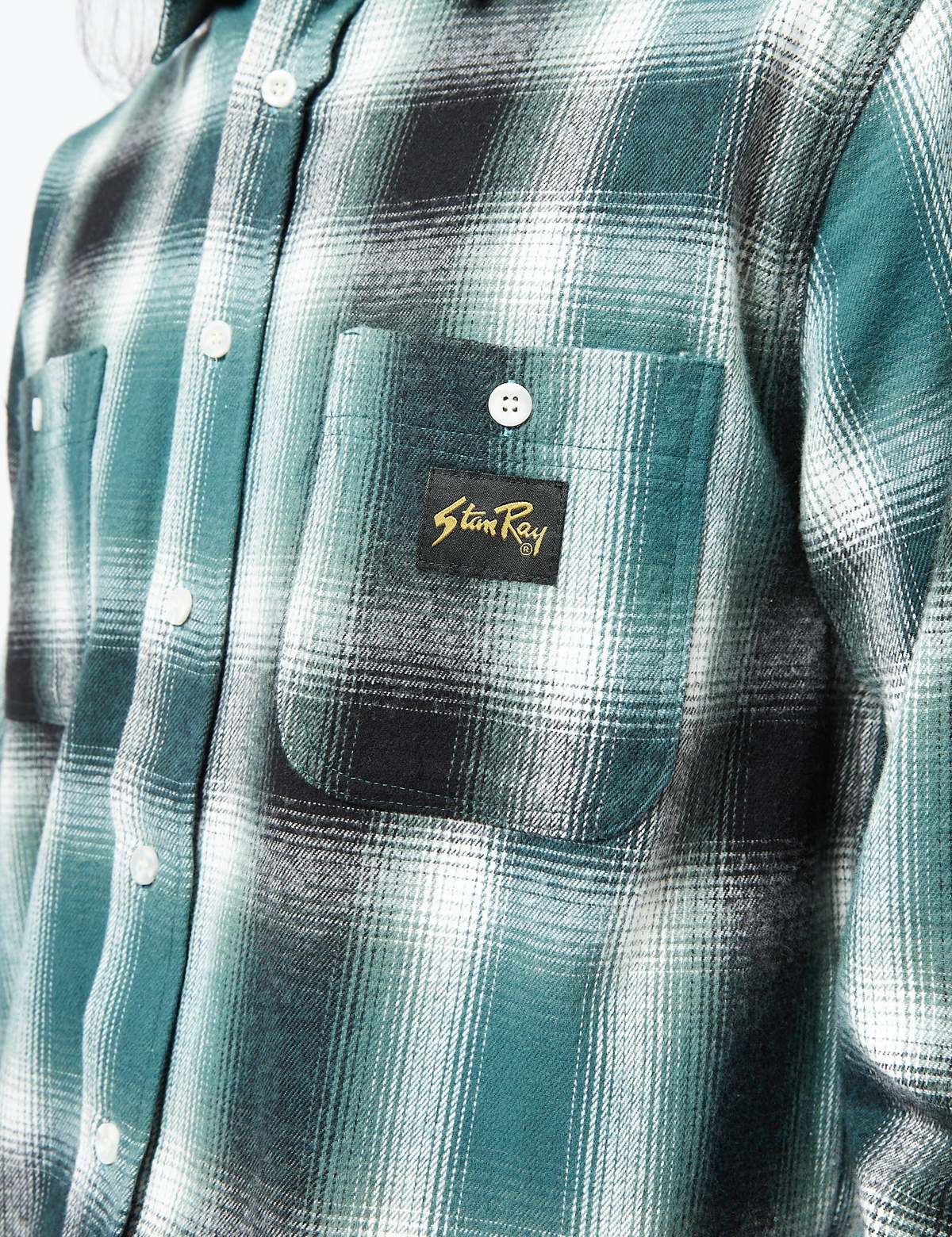 Stan Ray Plaid Flannel Shirt - Pine Green | Garmentory