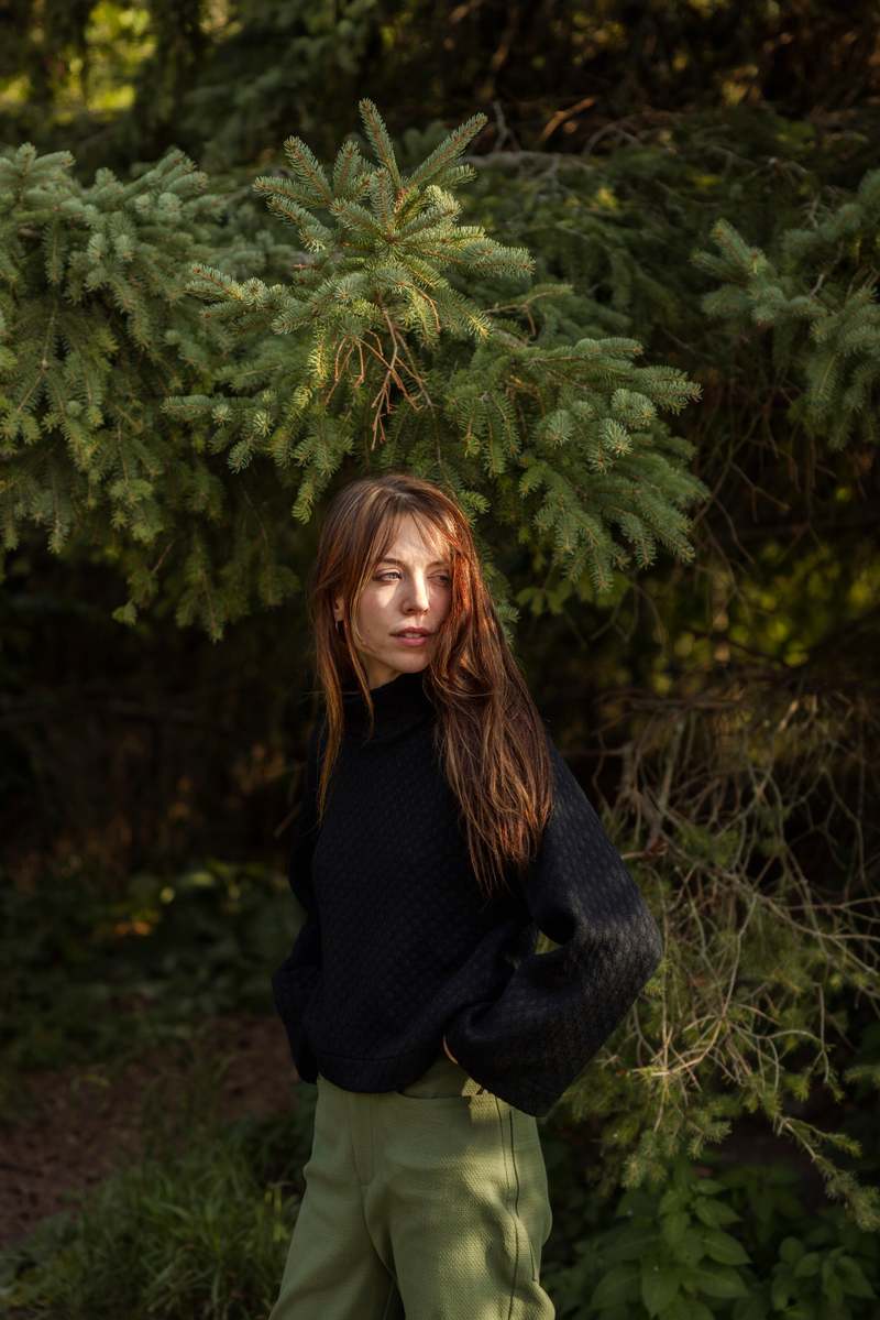 BODYBAG by Jude Bodybag Waters Top - Black Boing Knit | Garmentory