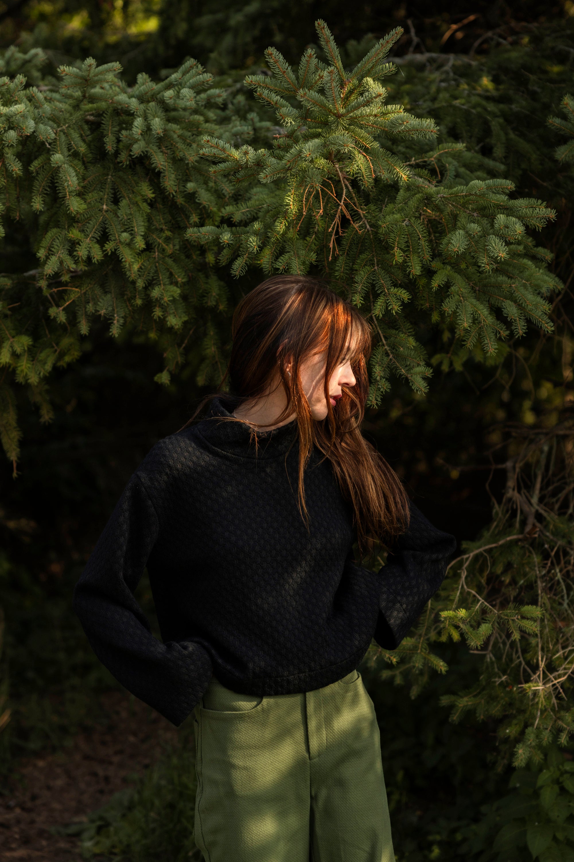 BODYBAG by Jude Bodybag Waters Top - Black Boing Knit | Garmentory