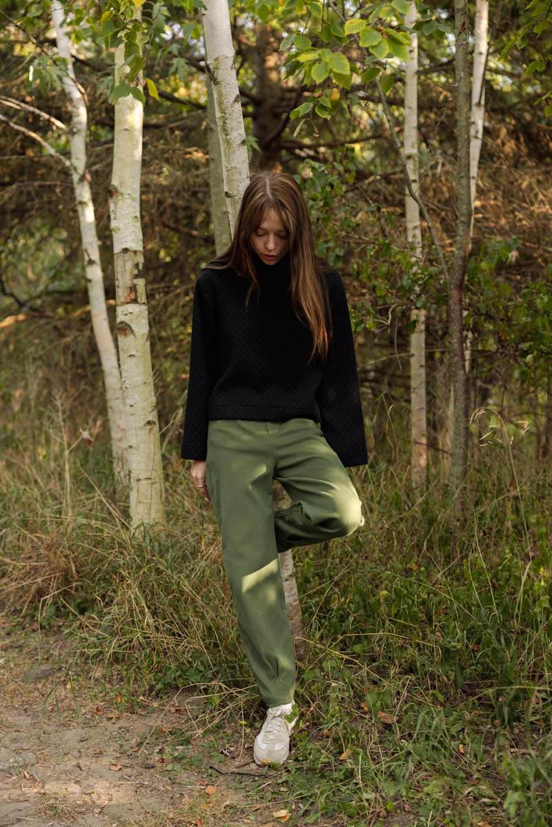 BODYBAG by Jude Bodybag Waters Top - Black Boing Knit | Garmentory