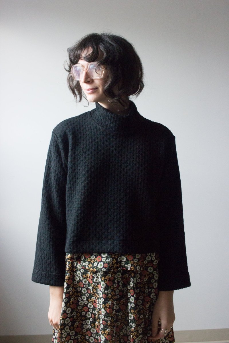 BODYBAG by Jude Bodybag Waters Top - Black Boing Knit | Garmentory