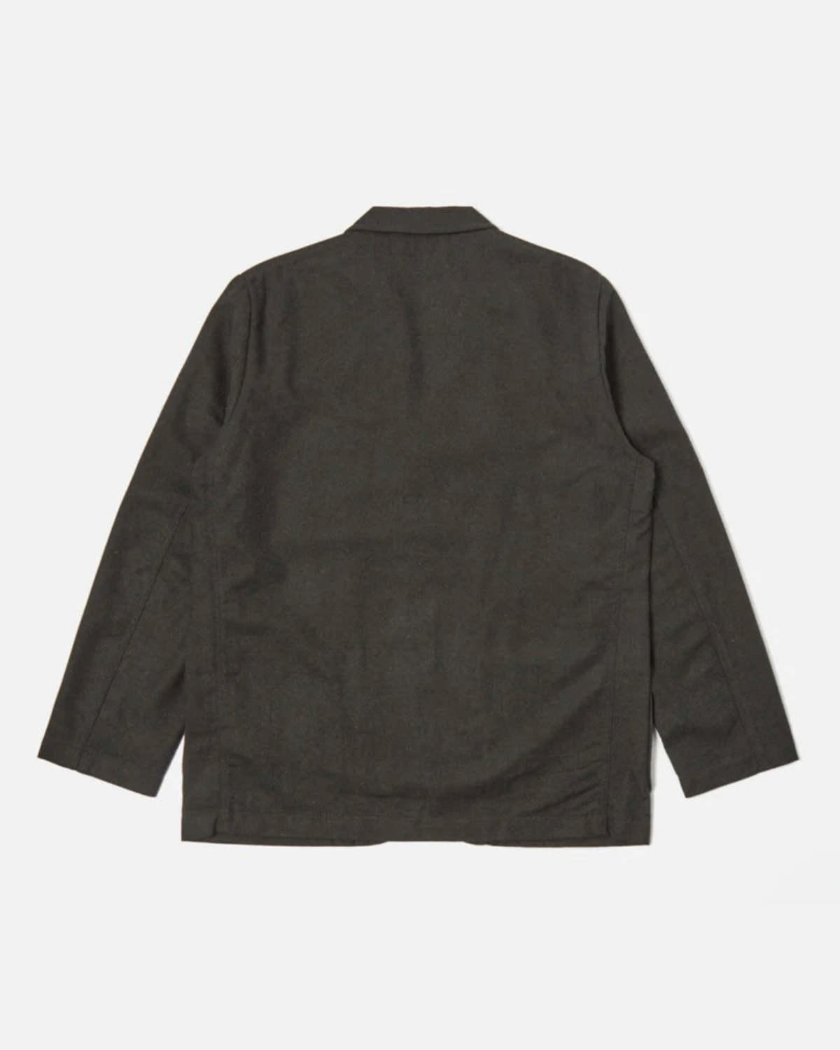 Universal Works Upcycled Italian Tweed Three Button Jacket - Olive ...
