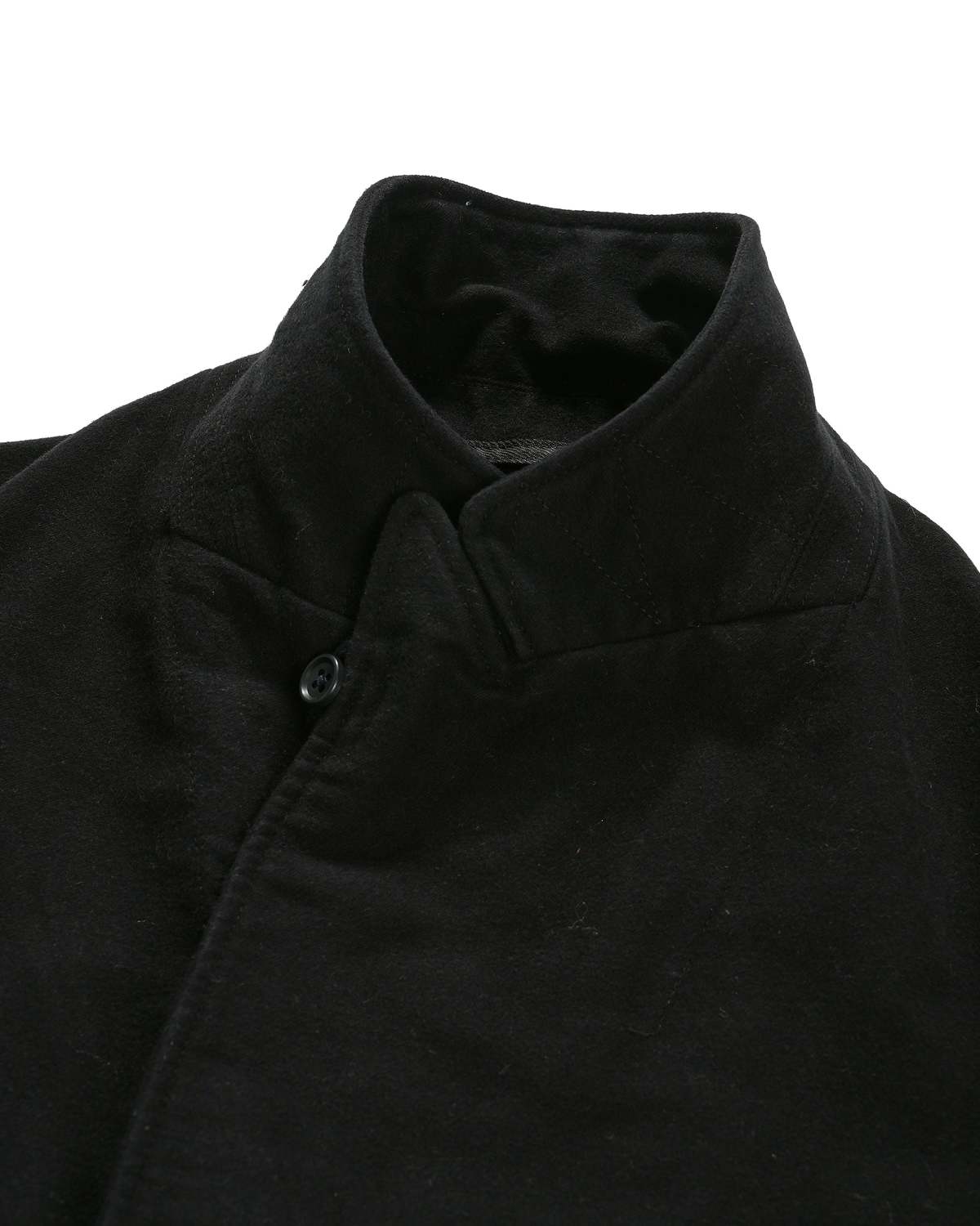 Engineered Garments Cotton Moleskin DB Jacket - Black | Garmentory